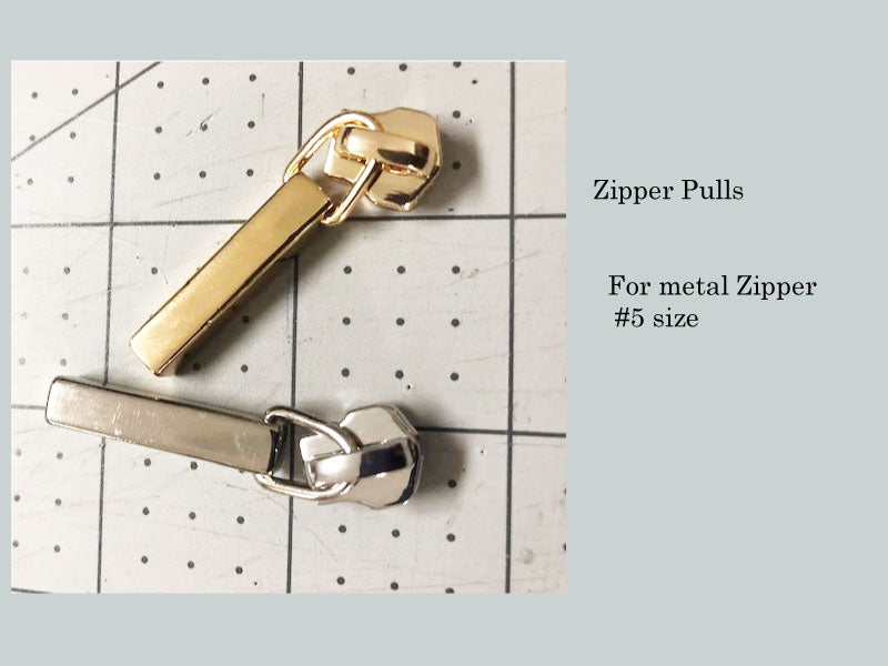 Zipper Pulls - Large bar pull – Amelia Rita